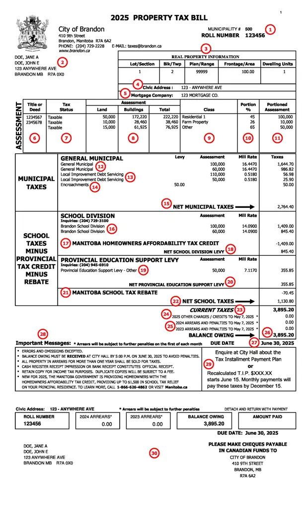 My Tax Bill | City of Brandon