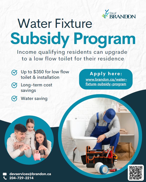 Introducing The Water Fixture Subsidy Program | City of Brandon